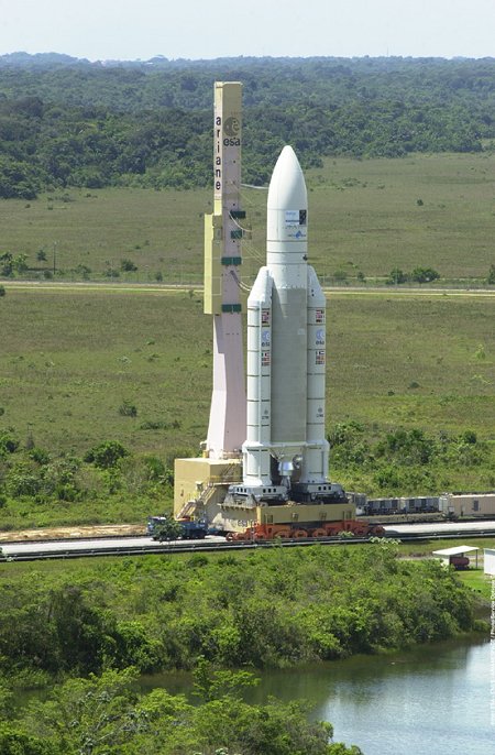 July 4, 2002: Rollout to the launch zone